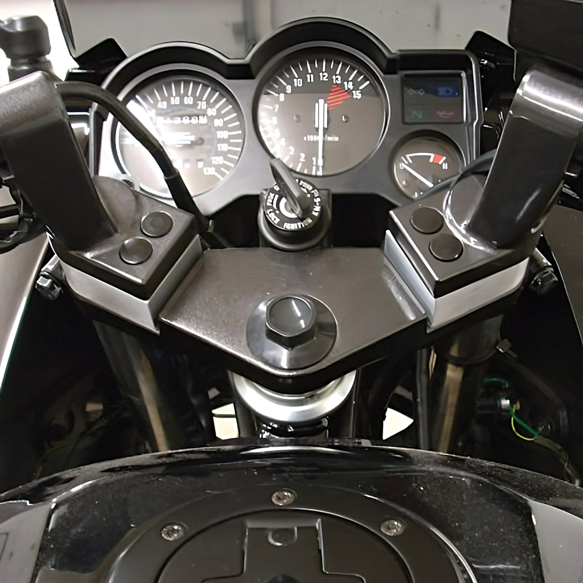 Ninja 250 1986-2007 Front Lowering Kit Handlebar Risers – Soupy's ...